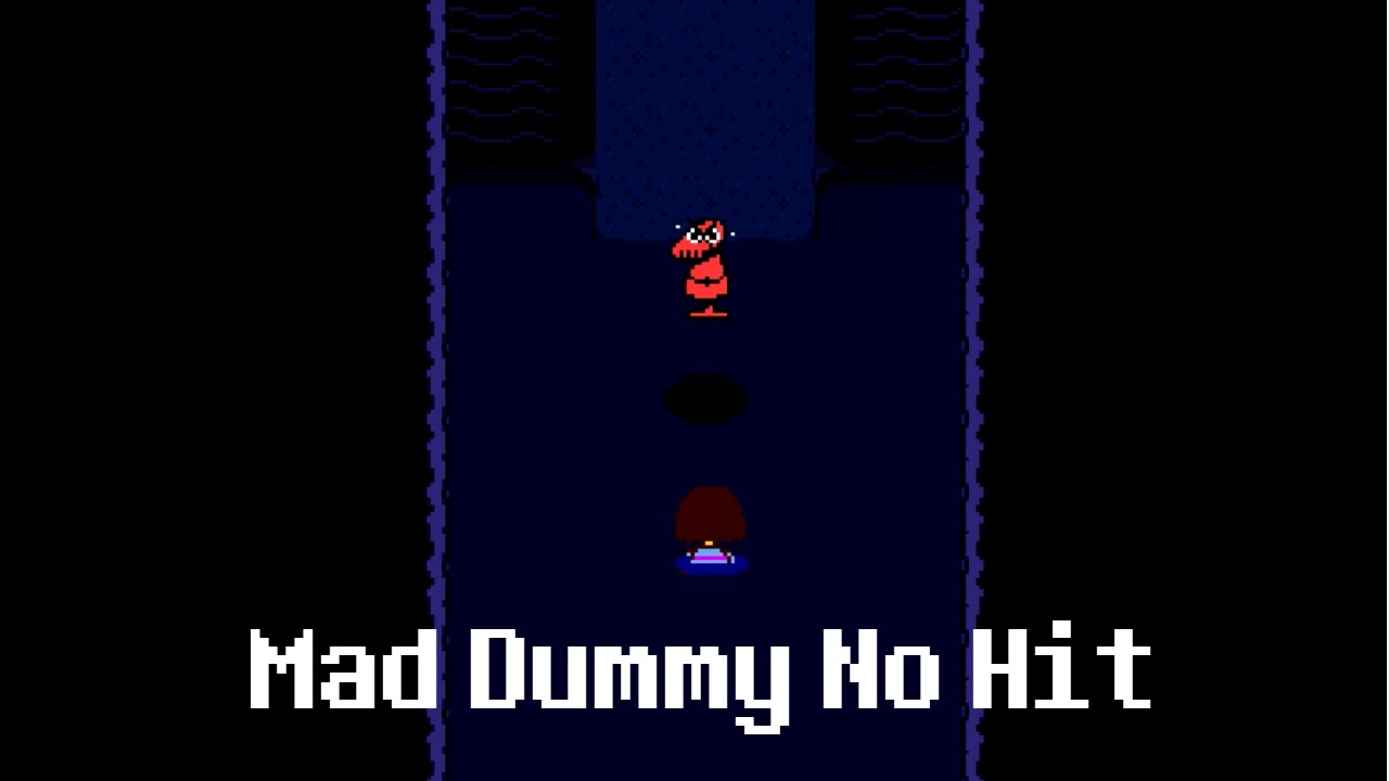 Undertale Mad Dummy No Hit/Damage - YouTube