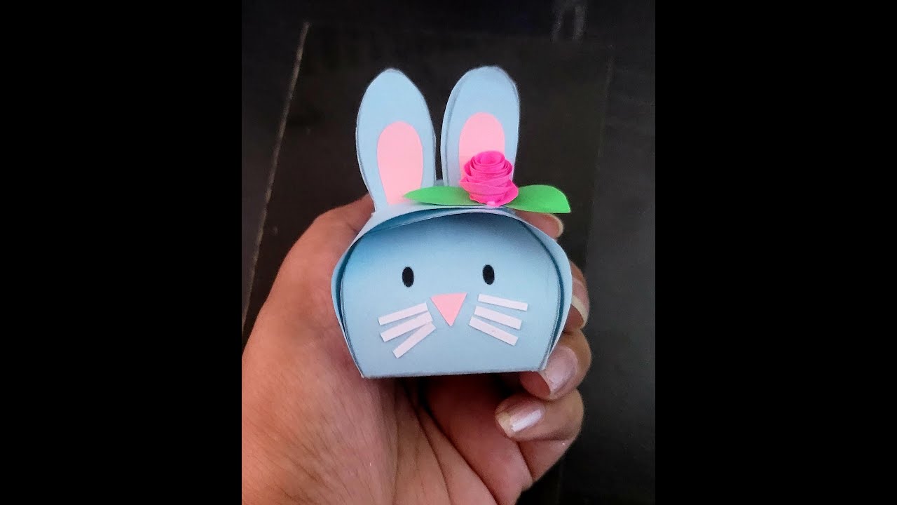 DIY Gift Box || How to make Bunny Gift Box || Easy Paper Crafts Idea ...