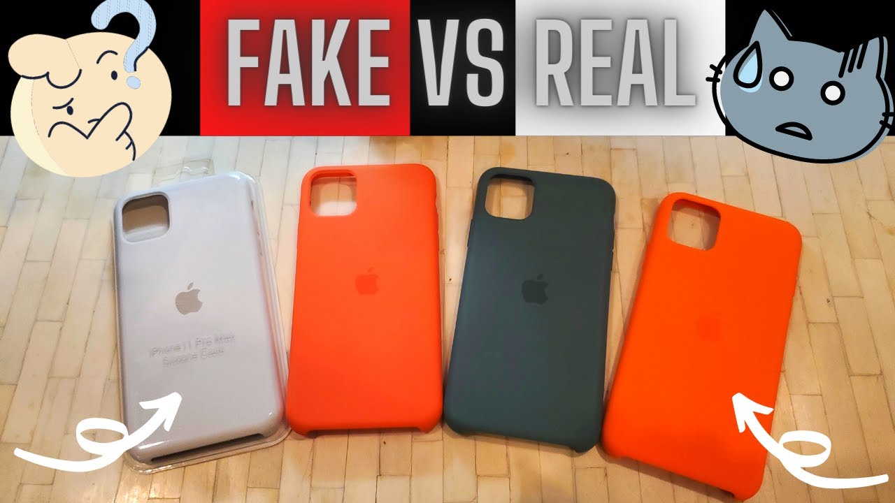 iPhone 11 Pro Max FAKE vs REAL Silicone Case! - Review, Worth it? - YouTube