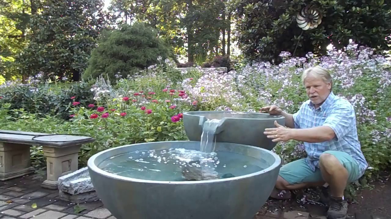 Infinity Bowl Fountain - YouTube
