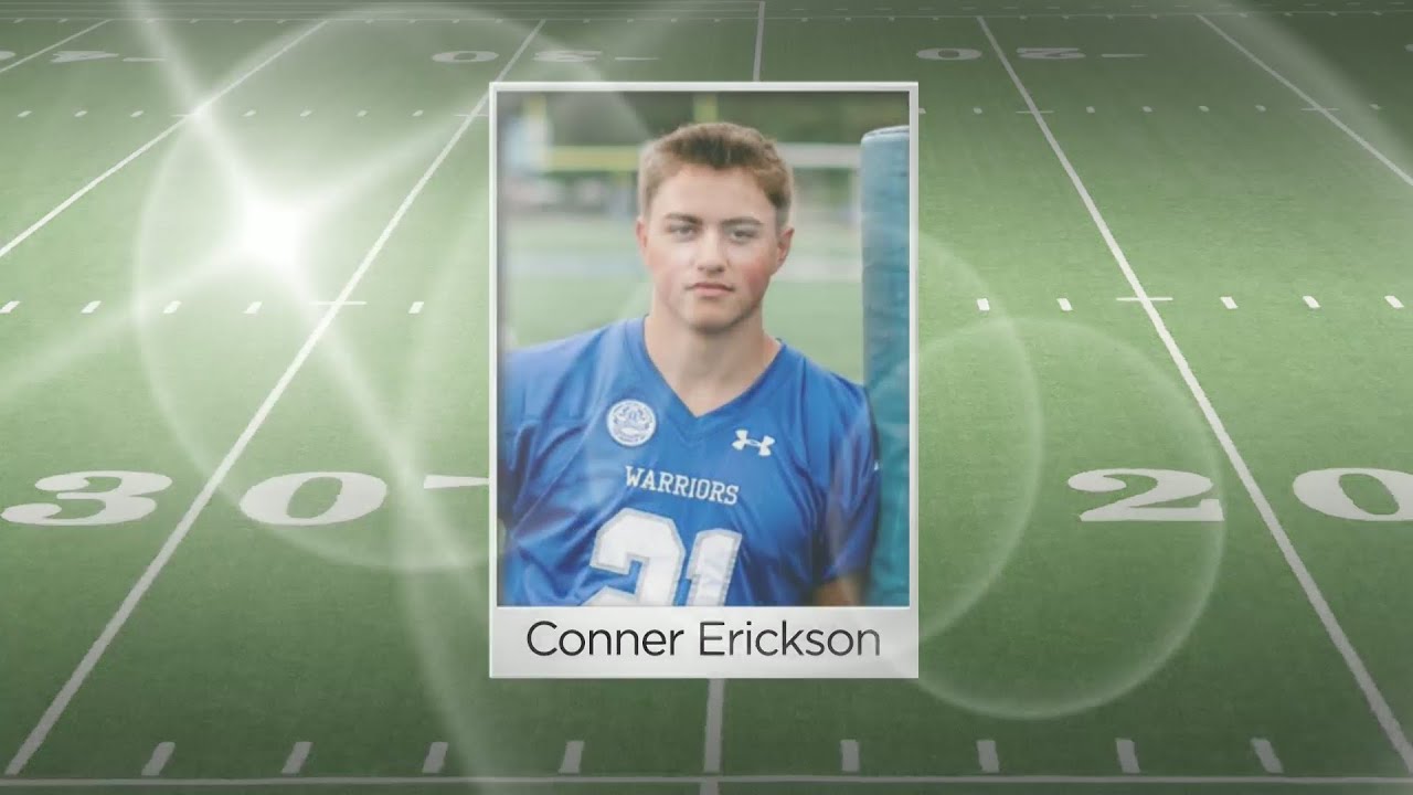 Connor Erickson, injured in football game, to come home after months in ...