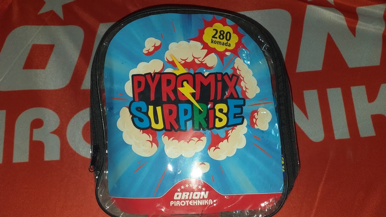 ŠTA SE TO NALAZI U PYRO MIX SURPRISE? *orion pirotehnika* - YouTube