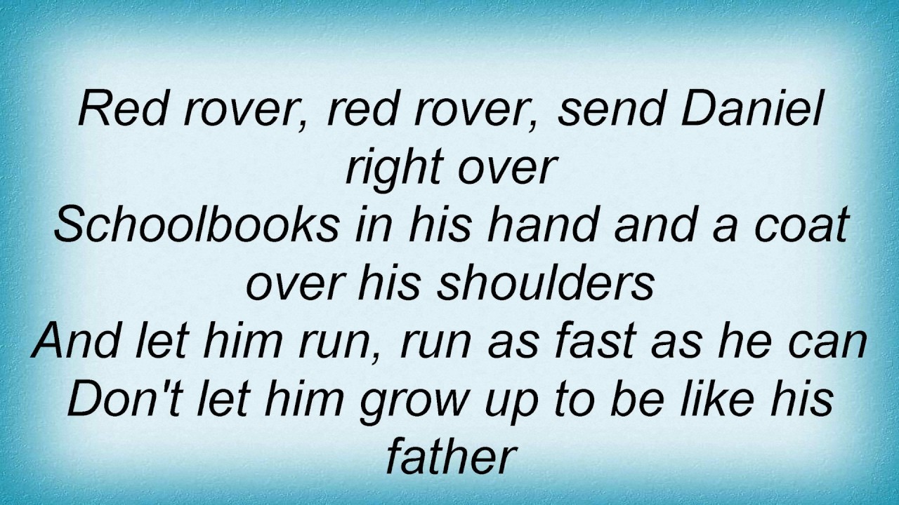 Rosie Thomas - Red Rover Lyrics - YouTube