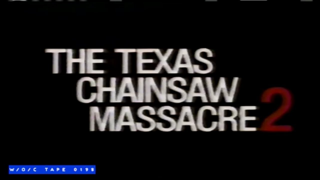 Texas Chainsaw Massacre 2 TV Spot - 1986 - YouTube