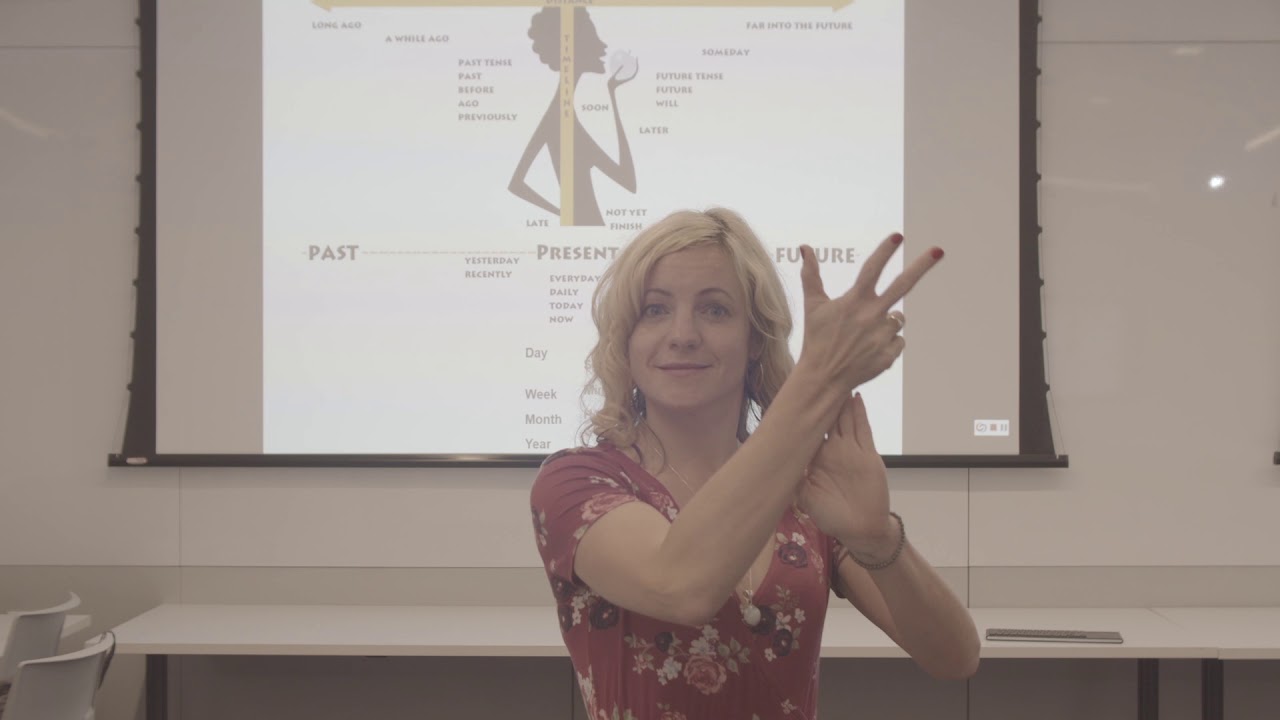 TELLING TIME ASL - YouTube