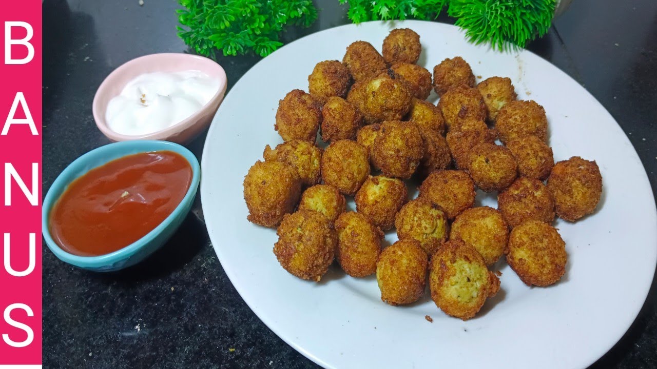 Cheesy Chicken Popcorn Balls/How to make chicken popcorn balls/Ramzan ...