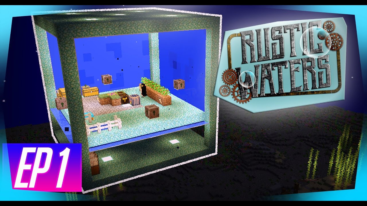 Rustic Waters Modpack: Seablock - ep1 - YouTube