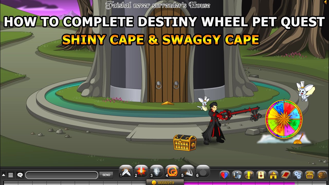 AQW ››› HOW TO COMPLETE DESTINY WHEEL PET QUEST - YouTube