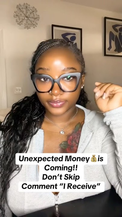 Unexpected Money 💰 is Coming!! - YouTube