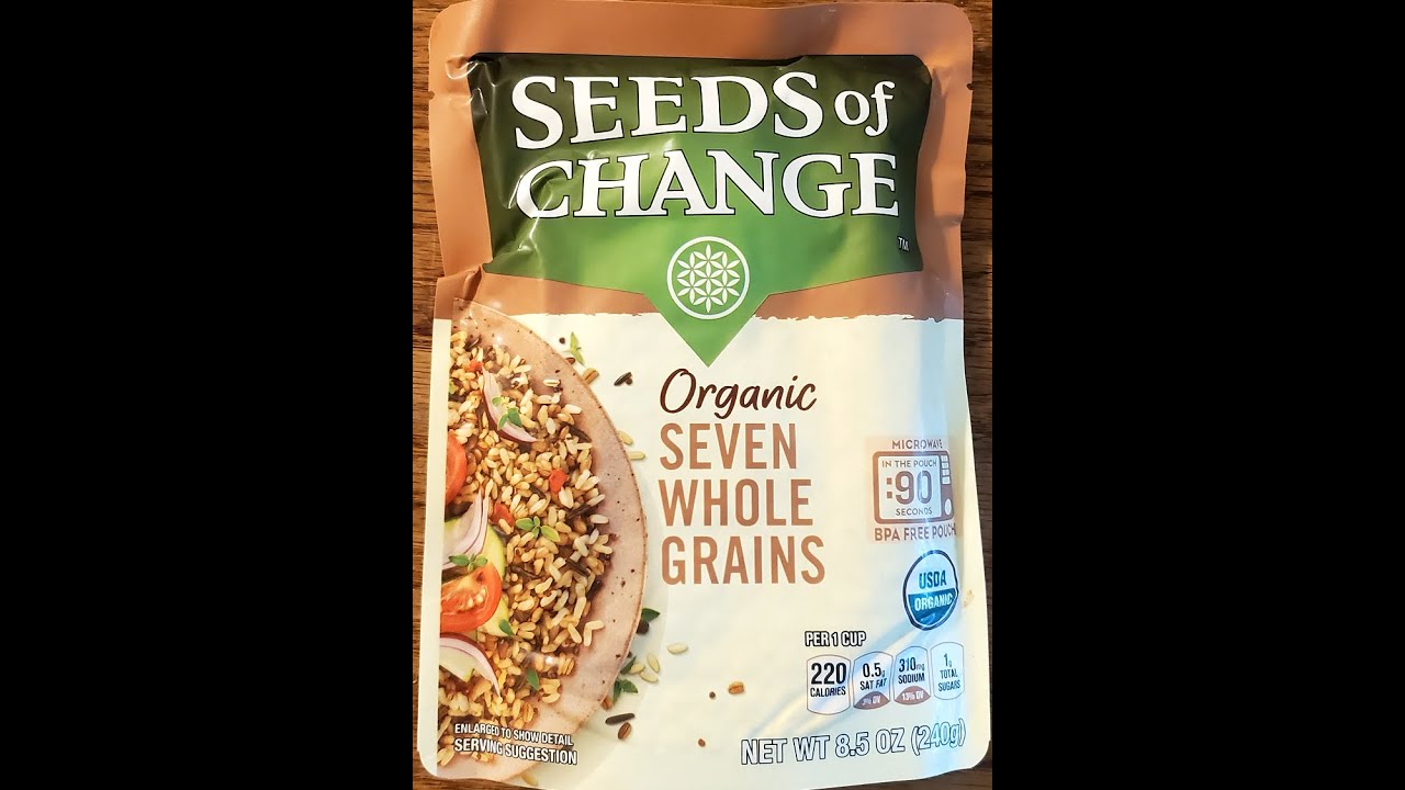 Seeds of Change Organic Seven Whole Grains Review - YouTube