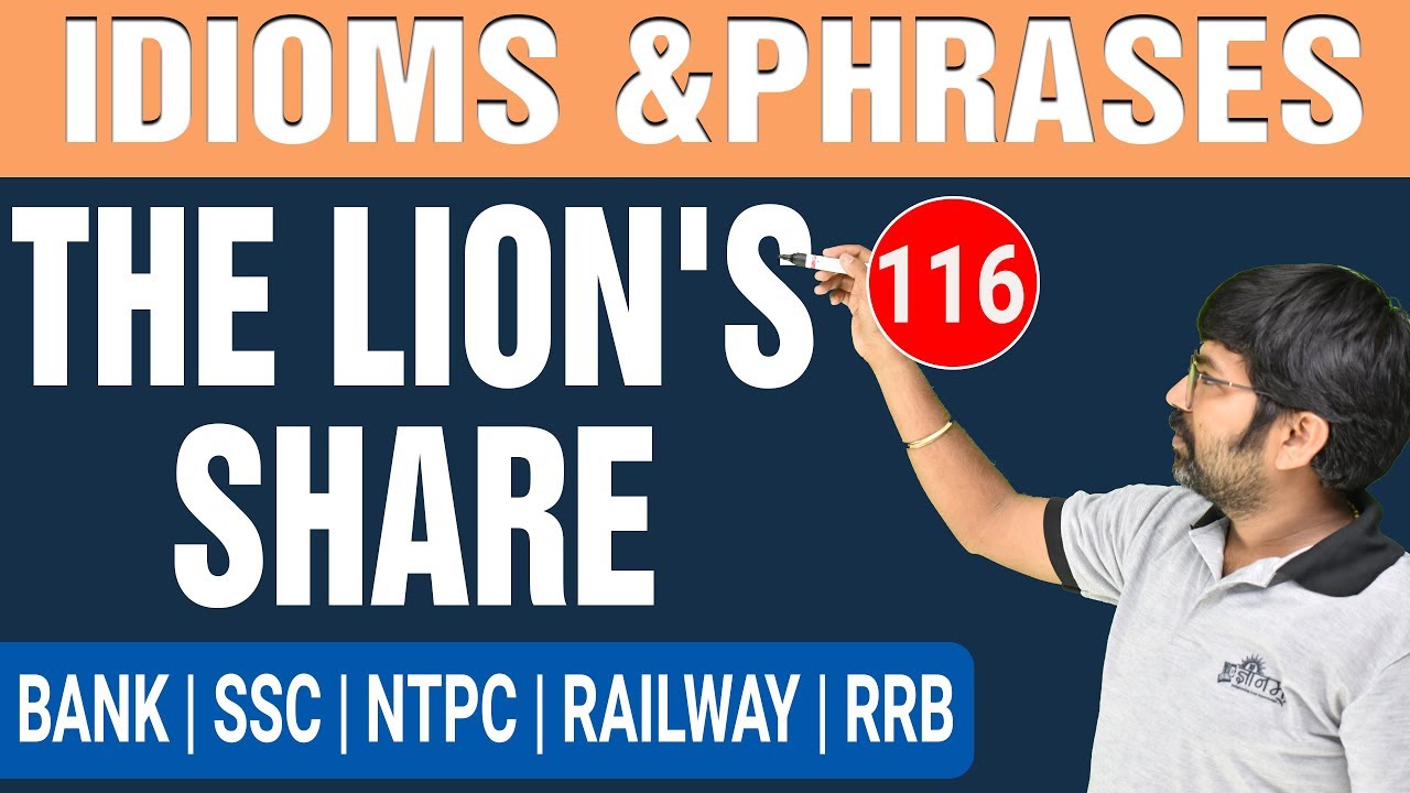 The Lion s Share Idioms And Phrases Idioms And Phrases For IBPS RRB the-lion-s-share-idioms-and-phrases-idioms-and-phrases-for-ibps-rrb