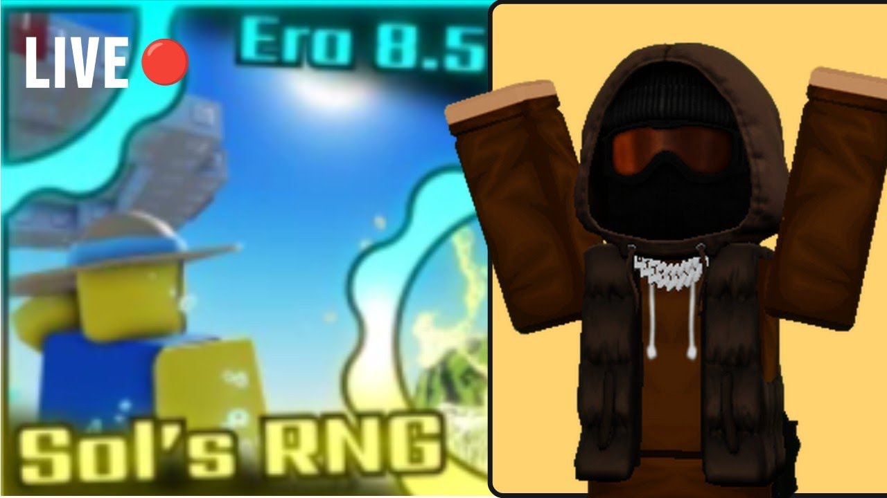 Sols RNG era 8.5 Stream! Playing with you guys! - YouTube