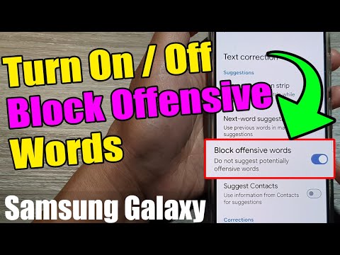 🚫 How to Turn On/Off Block Offensive Words in Google Keyboard & Voice ...
