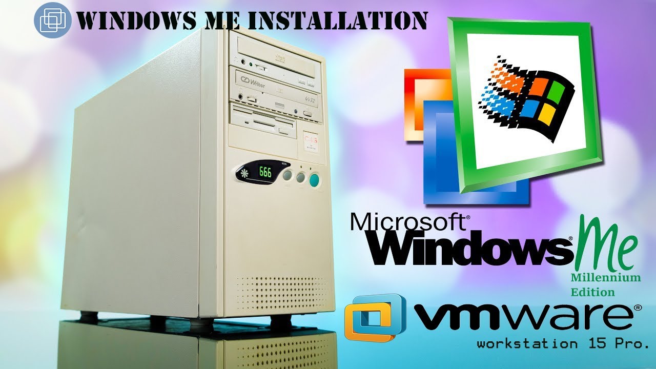 Windows ME - Installation in VMware Workstation [ Hindi ] - YouTube