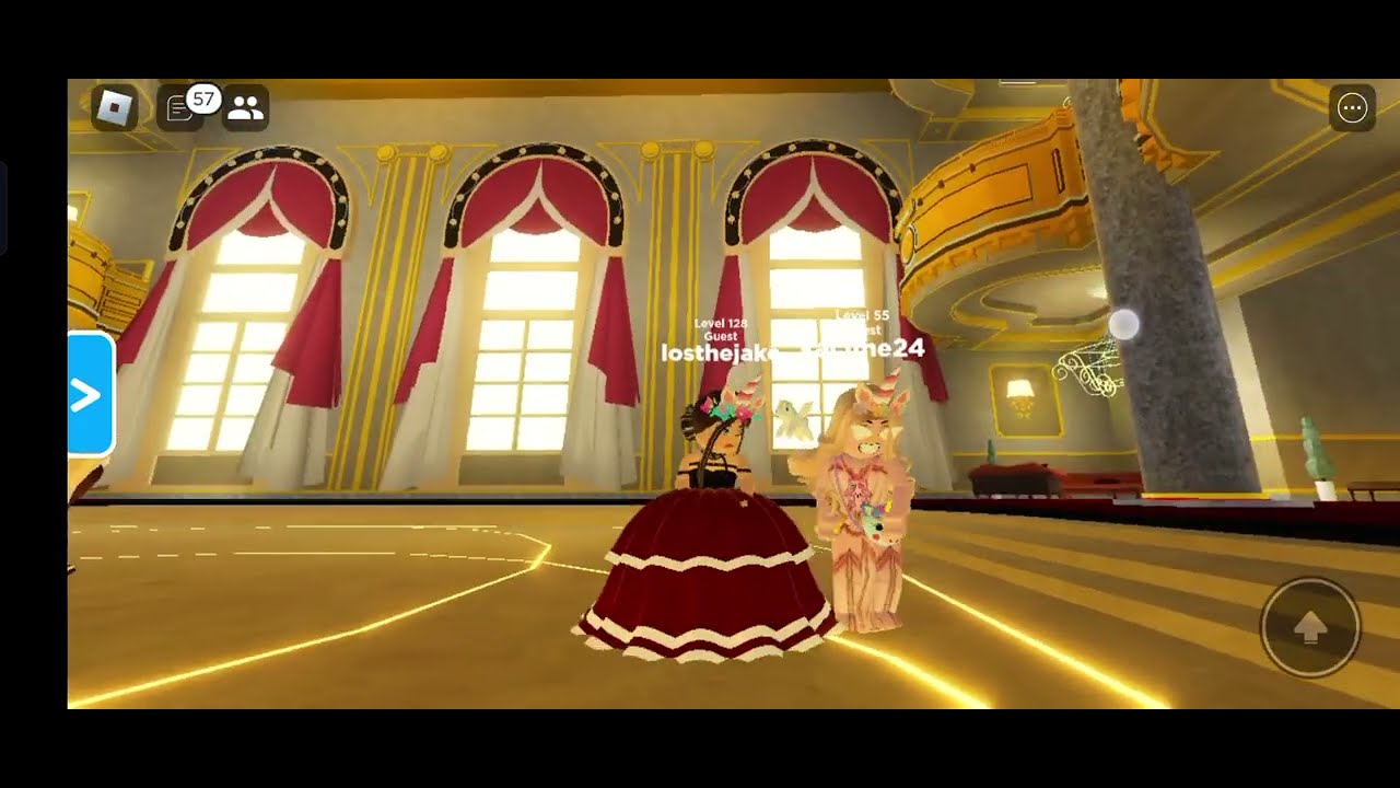 Dancing with my Friends in the Ballroom || @roblox - YouTube