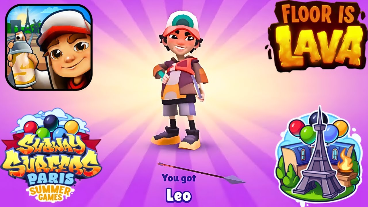 Subway Surfers Paris - Gameplay Walkthrough, New Surfer Leo (iOS ...