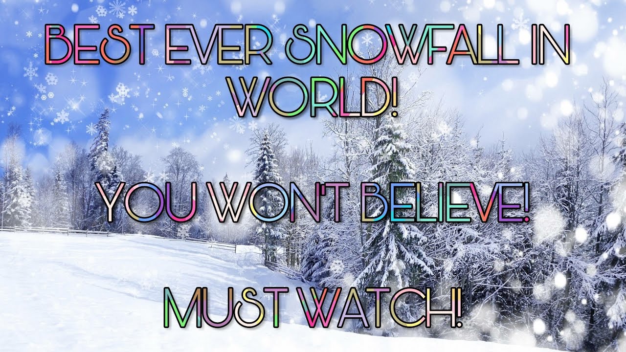 PATNITOP - BEST SNOWFALL EVER IN WORLD | MUST WATCH | - YouTube