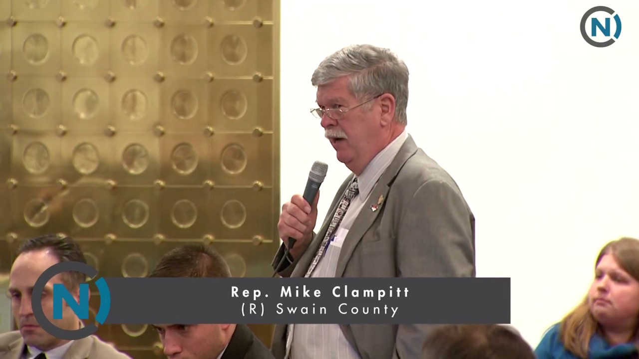 NC House Honors Raleigh FIrefighters: Rep. Mike Clampitt - YouTube