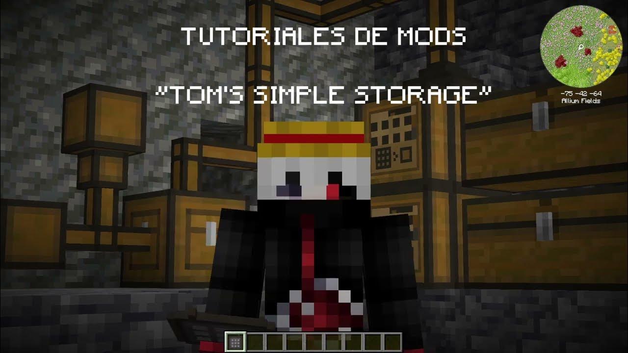 | TOM'S SIMPLE STORAGE | TUTORIALES DE MODS - EPISODIO 1 =AFTERLAND= - YouTube