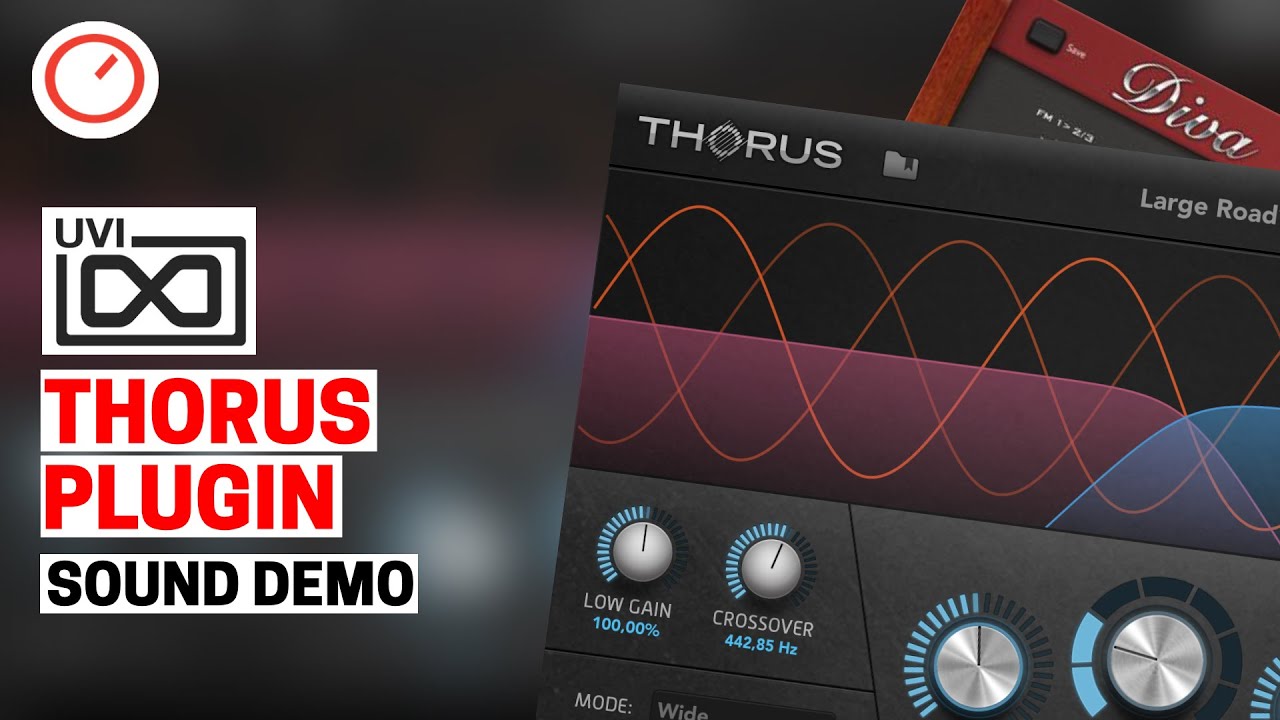 UVI Thorus & U-he Diva Synthesizer Demo - YouTube