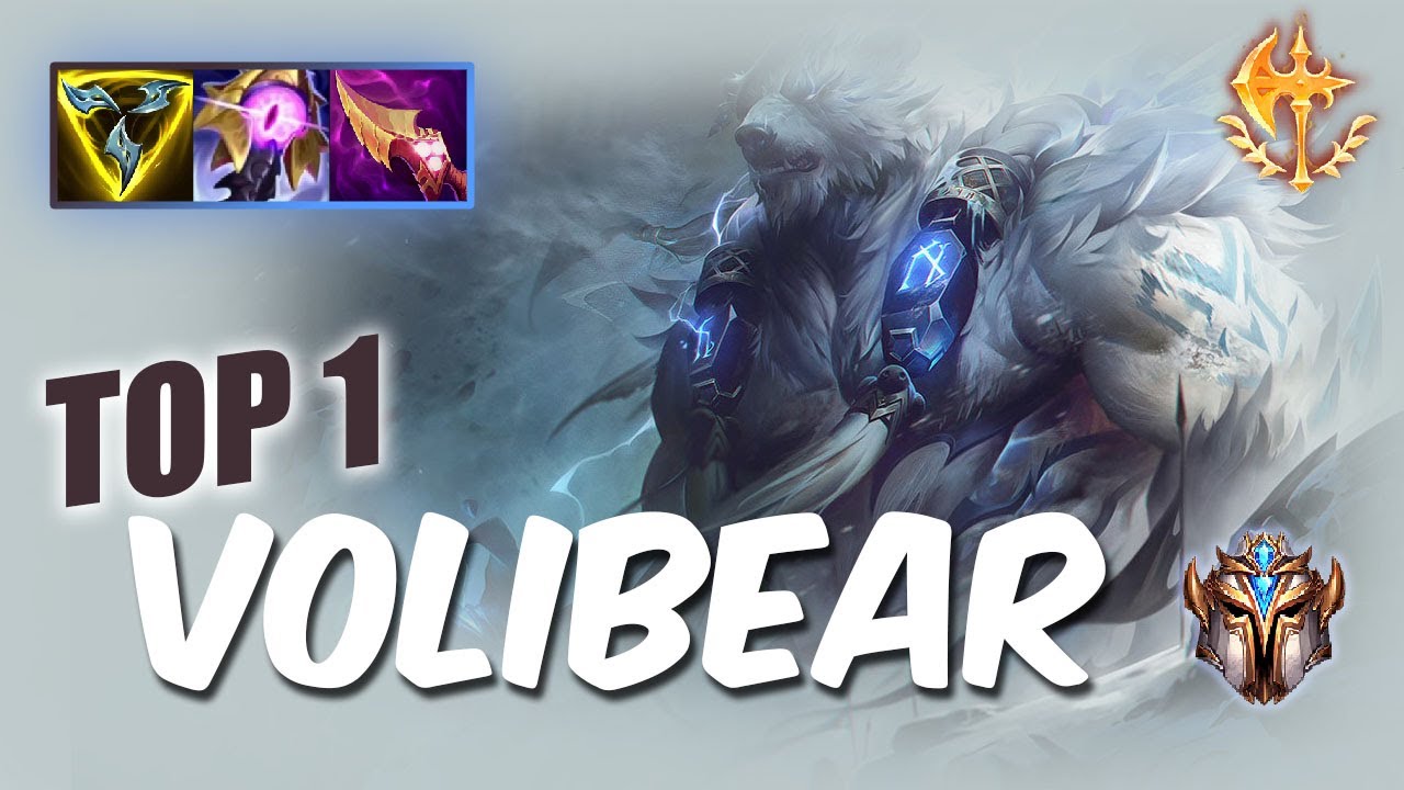 [Wild Rift] Volibear top 1 - S10 RUSH Challenger ranked game + build ...