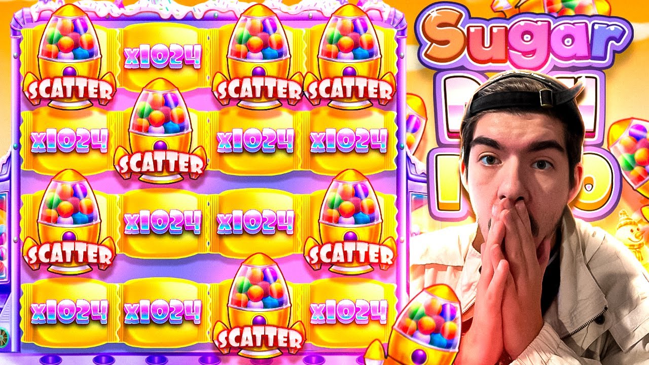 INSANE *RARE* 7 SCATTER SUGAR RUSH 1000 BONUS! (MAX SPINS) - YouTube