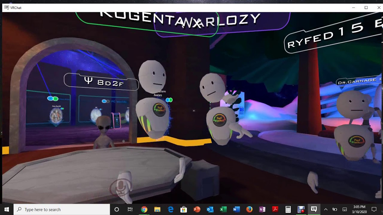VR chat gameplay! - YouTube
