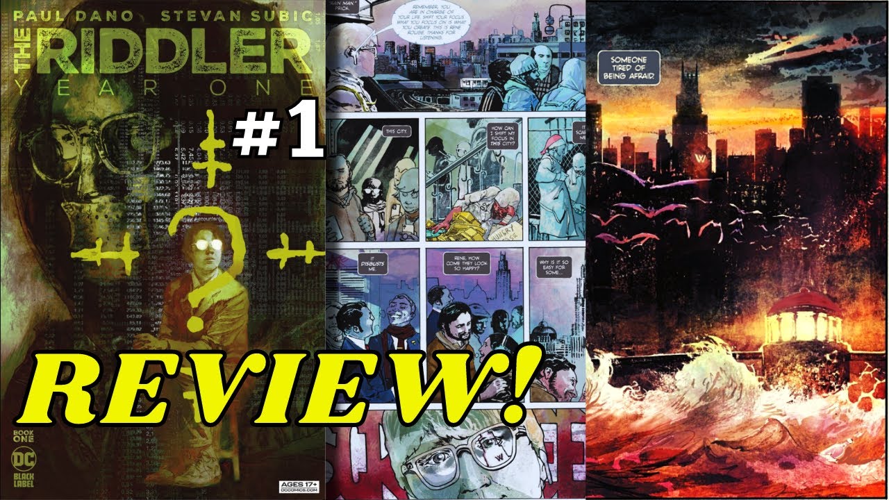 The Riddler: Year One issue #1 REVIEW | Stunning Art & Intriguing Story ...