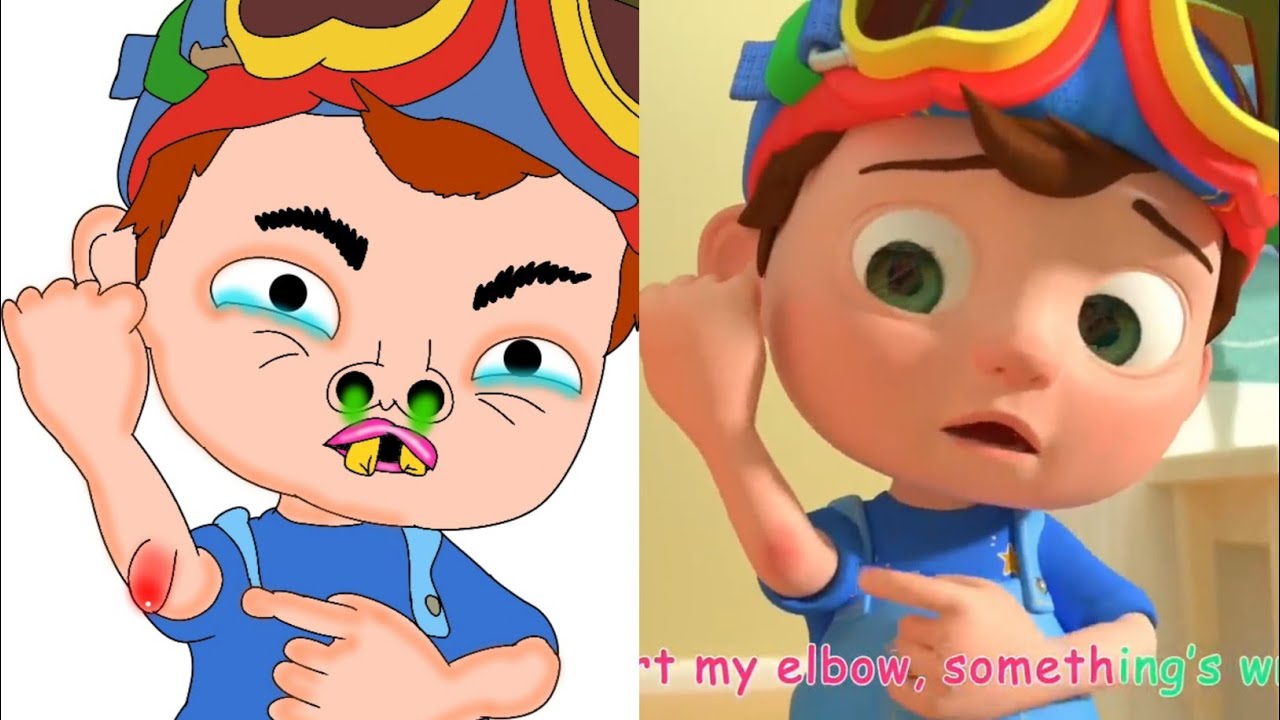 The Boo Boo CoComelon 😆 Funny Drawing Meme l Nursery Rhymes Fanny Art ...