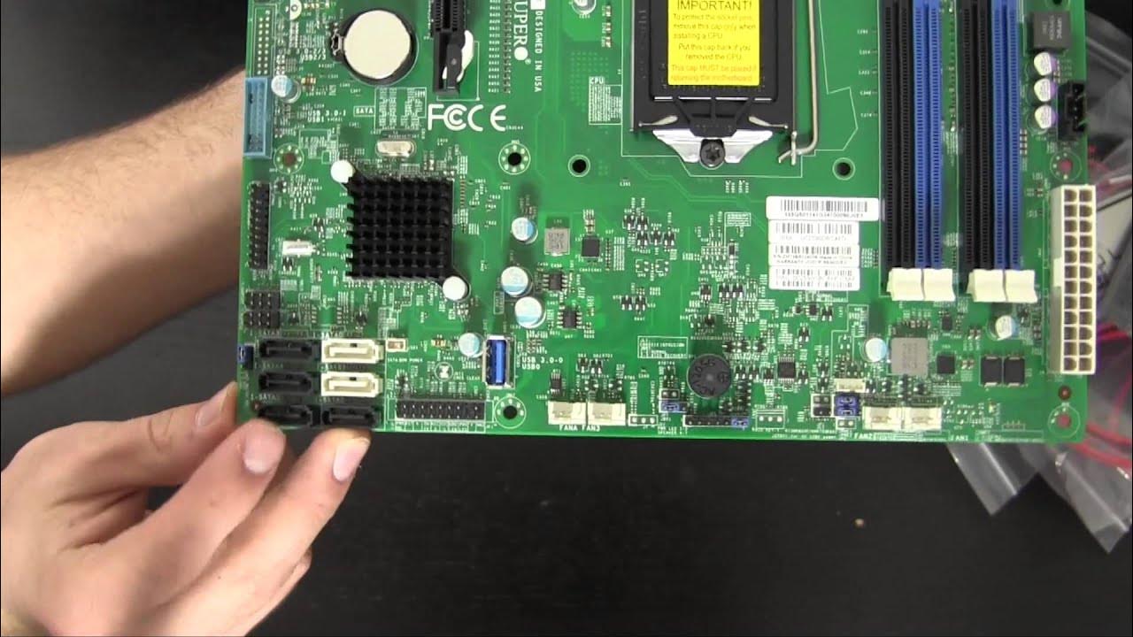 Unboxing: Supermicro MBD-X10SLL-F-O [Motherboard] - YouTube