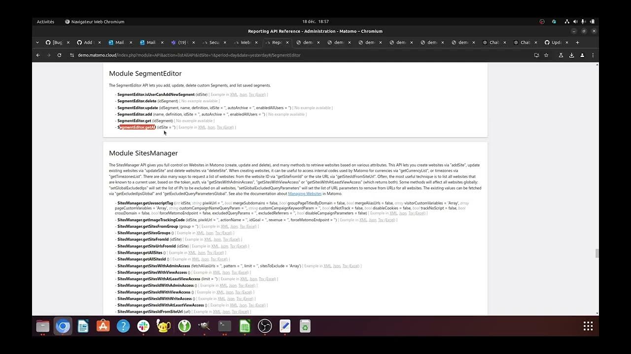 A script to know which segment is applied to which site within Matomo - YouTube