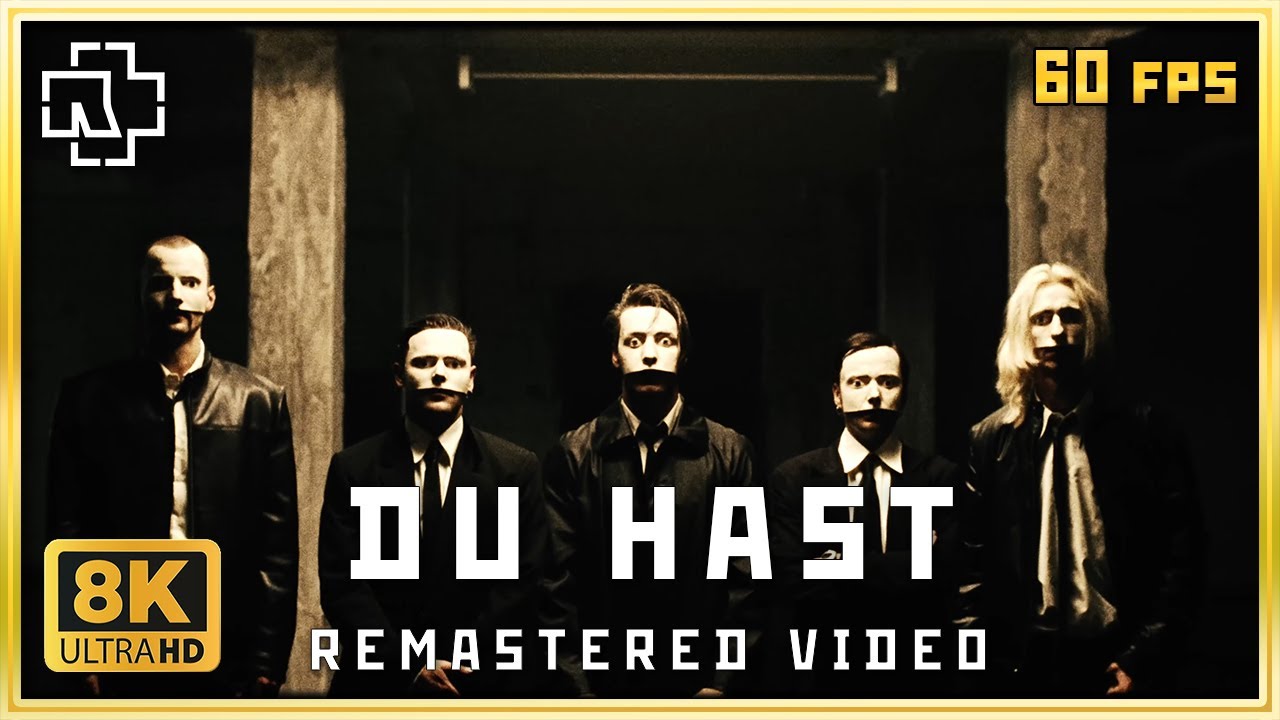 Rammstein - Du Hast 8K 60fps with subtitles Ai Remastered video 4K to ...