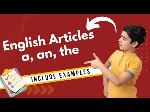 Articles | Articles in English Grammar with Example | Class 12 | Amna ...