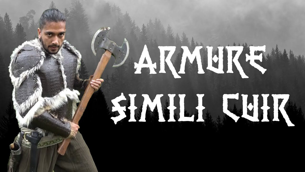 Fantasy Larp Leather Armor from cardboard - YouTube