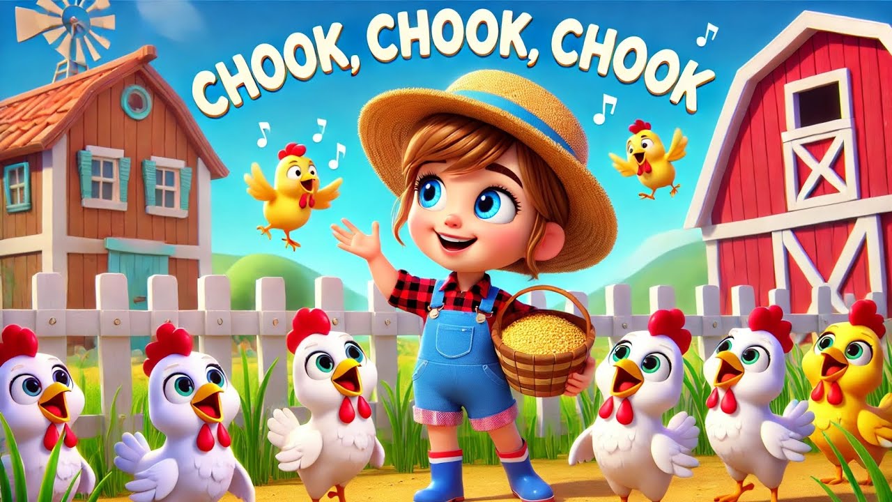 🐔🎶 Chook, Chook, Chook | Fun Farm Rhyme for Kids! 🌾🌞 - YouTube