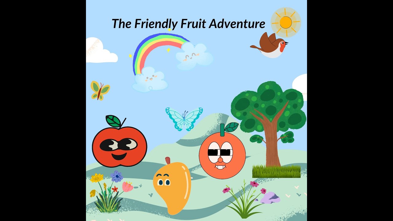 THE FRUIT ADVENTURE🍎🍌🍋| !Story in English | Moral Stories for kids in ...