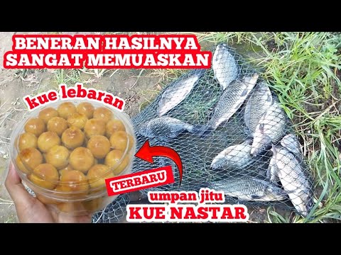 TERBARU‼️UMPAN JITU KUE NASTAR, JARANG ADA ORANG YANG TAU  #mancing #ikanmas #bestfishing #umpanjitu