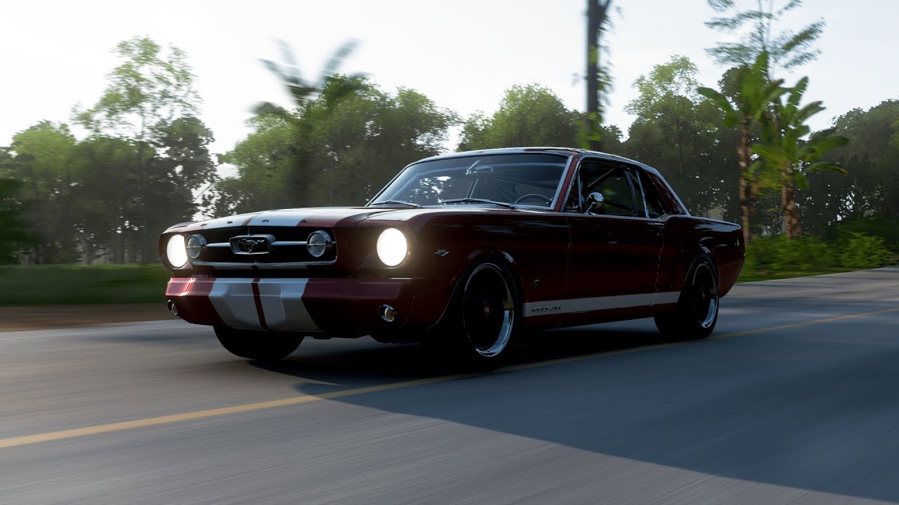 Ford Mustang GT Coupe - Forza Horizon 5 | Logitech G29 gameplay - YouTube