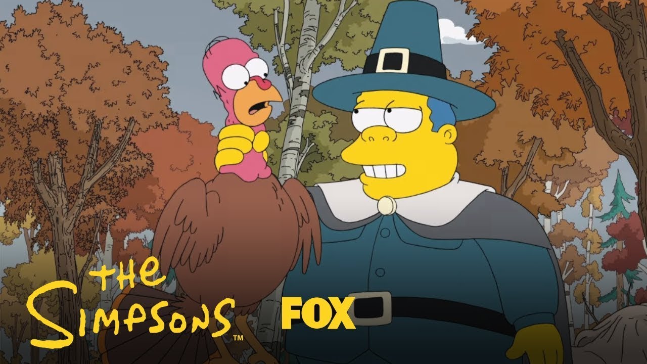 Los peregrinos cazan a los Simpson Pavos - Temporada 31 Eps 8 - LOS ...
