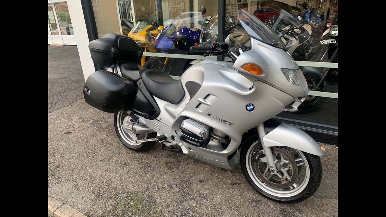 BMW R1150 RT SILVER 2002 QUICK REVIEW AND START UP - YouTube