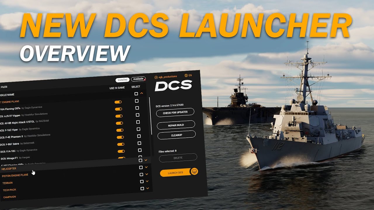 Practical & Beautiful! | DCS New Launcher Overview - YouTube