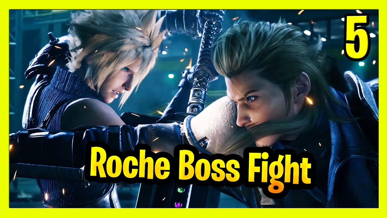 Roche Boss Fight : Final Fantasy 7 Remake 2020 Full Gameplay ...