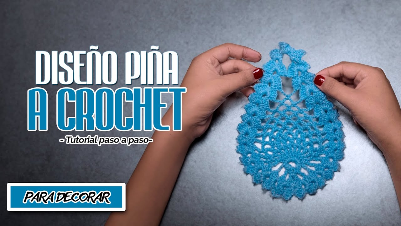 DISEÑOS DE CROCHET PASO A PASO - YouTube