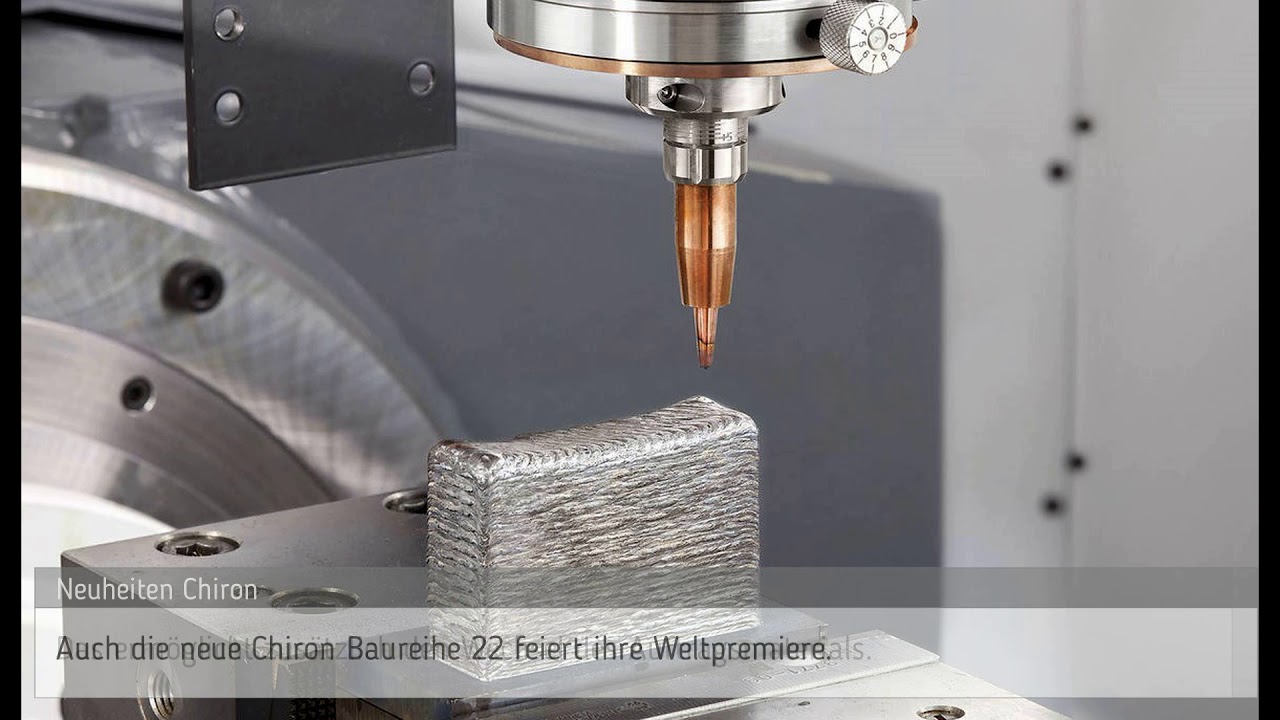 Chiron Neuheiten 2020 u.a. mit AM Cube, dem erste 3D-Drucker «made by ...