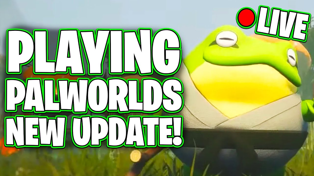 NEW PALWORLD UPDATE! || 🔴LIVE - YouTube