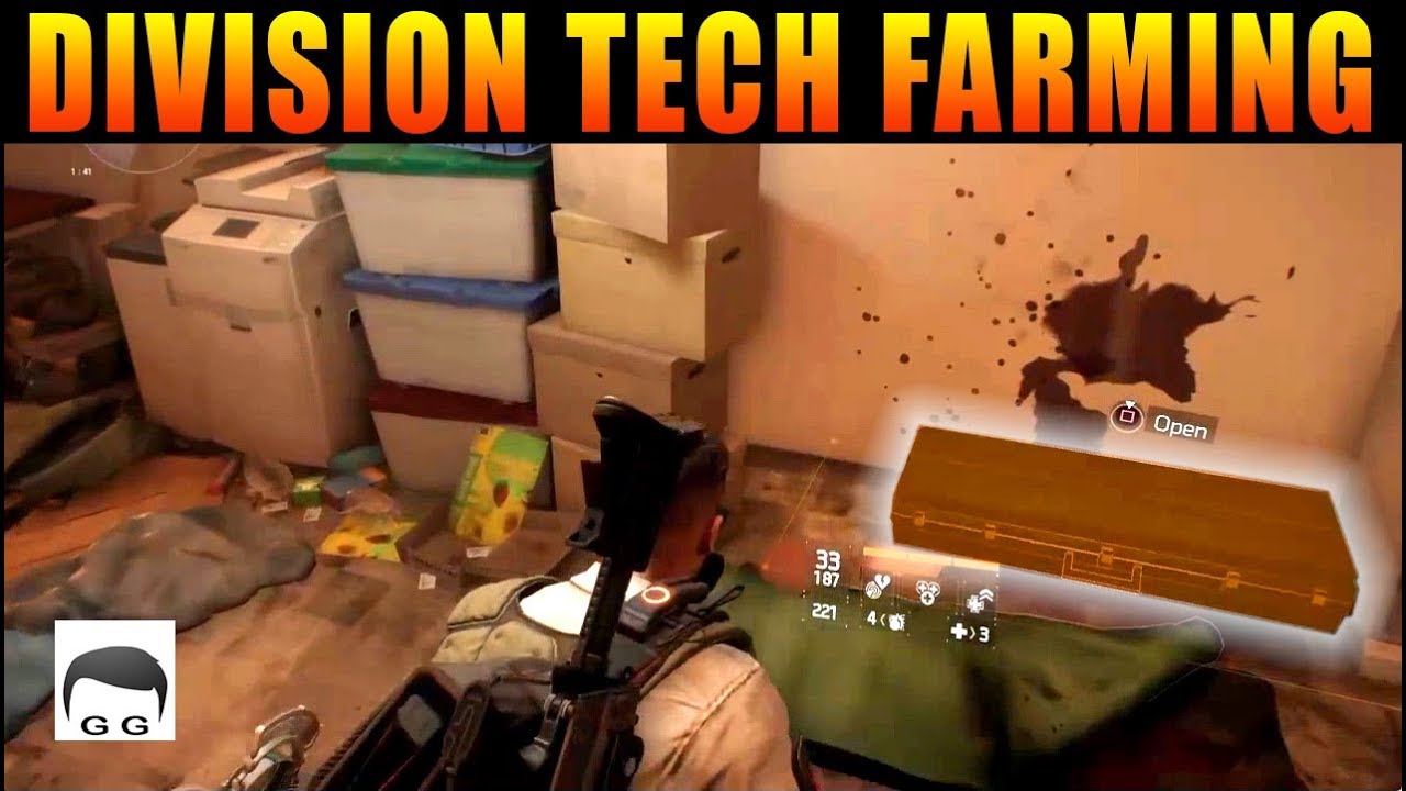 The Division - Div Tech Farming Route - YouTube