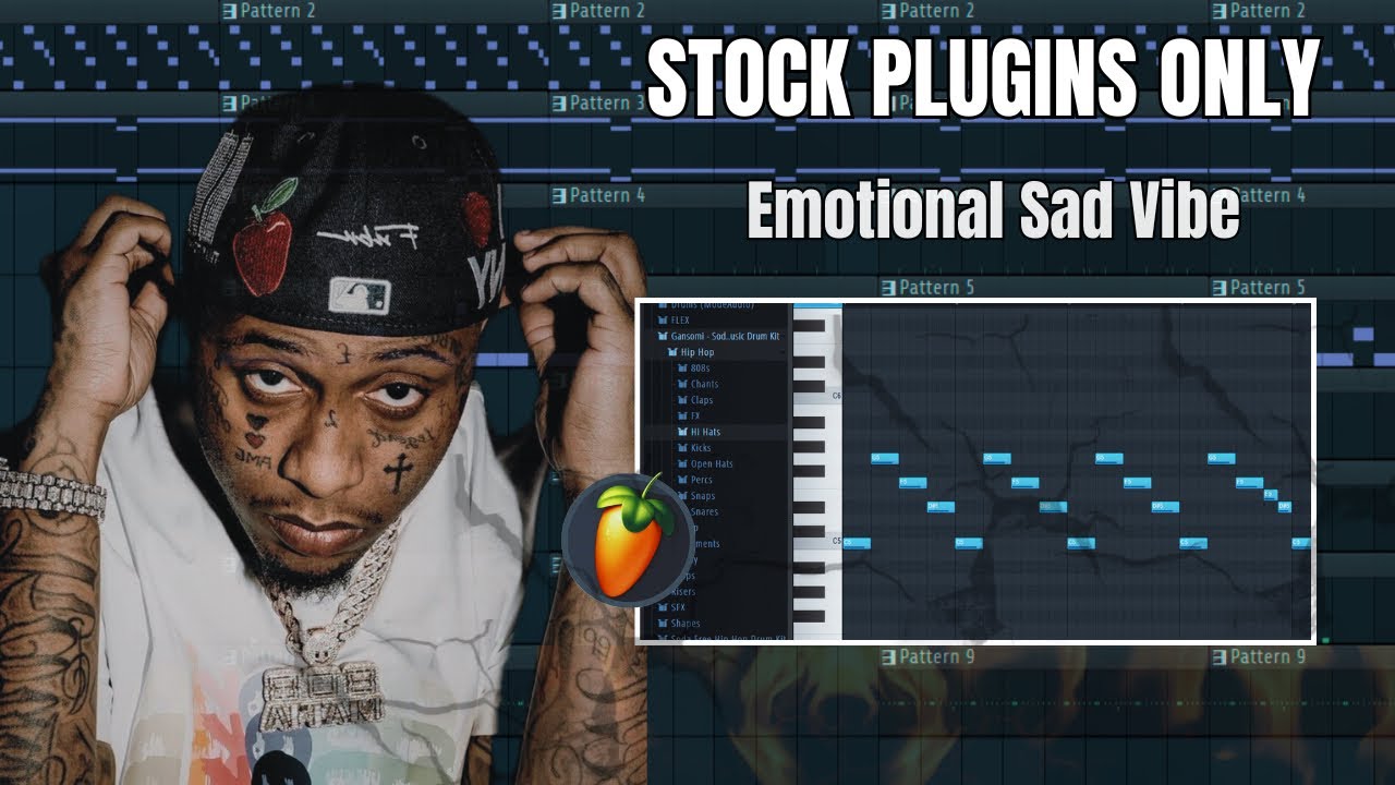 How To Make a Sad Type Beat Using Only Stock Plugins - YouTube