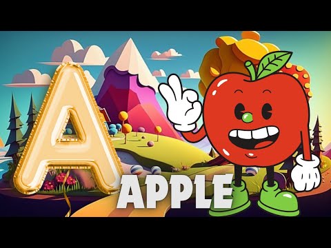 Phonics Song 2 with TWO Words in 3D - A For Airplane - ABC Alphabet ...