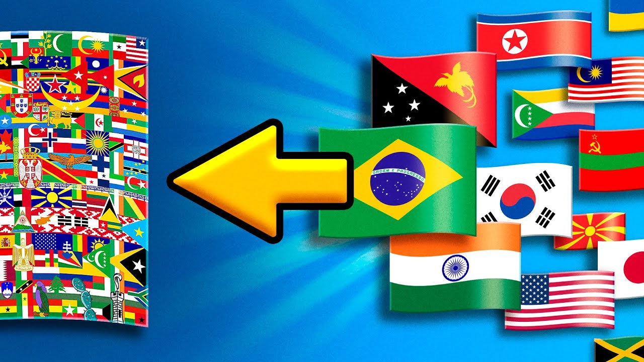 ALL Flags in ONE 🚩🌎 - YouTube