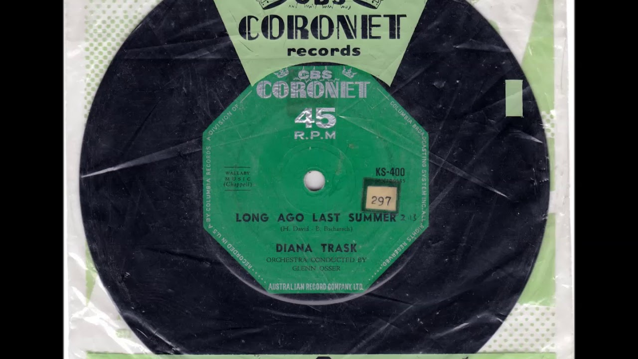 45 of the Week - Long Ago Last Summer - YouTube